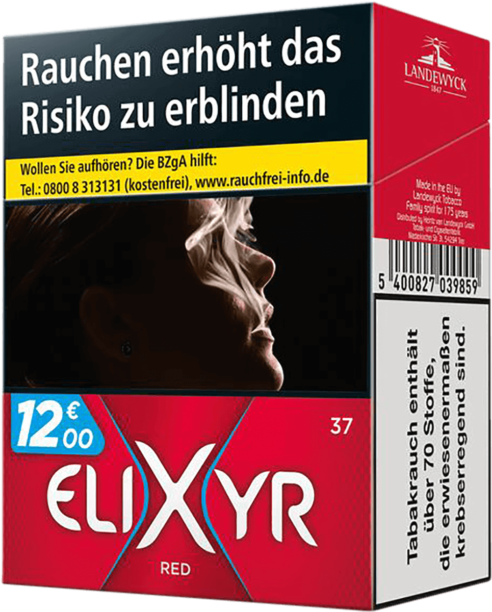 Elixyr Red Cigarettes XXXL (5 x 37) für 60,00