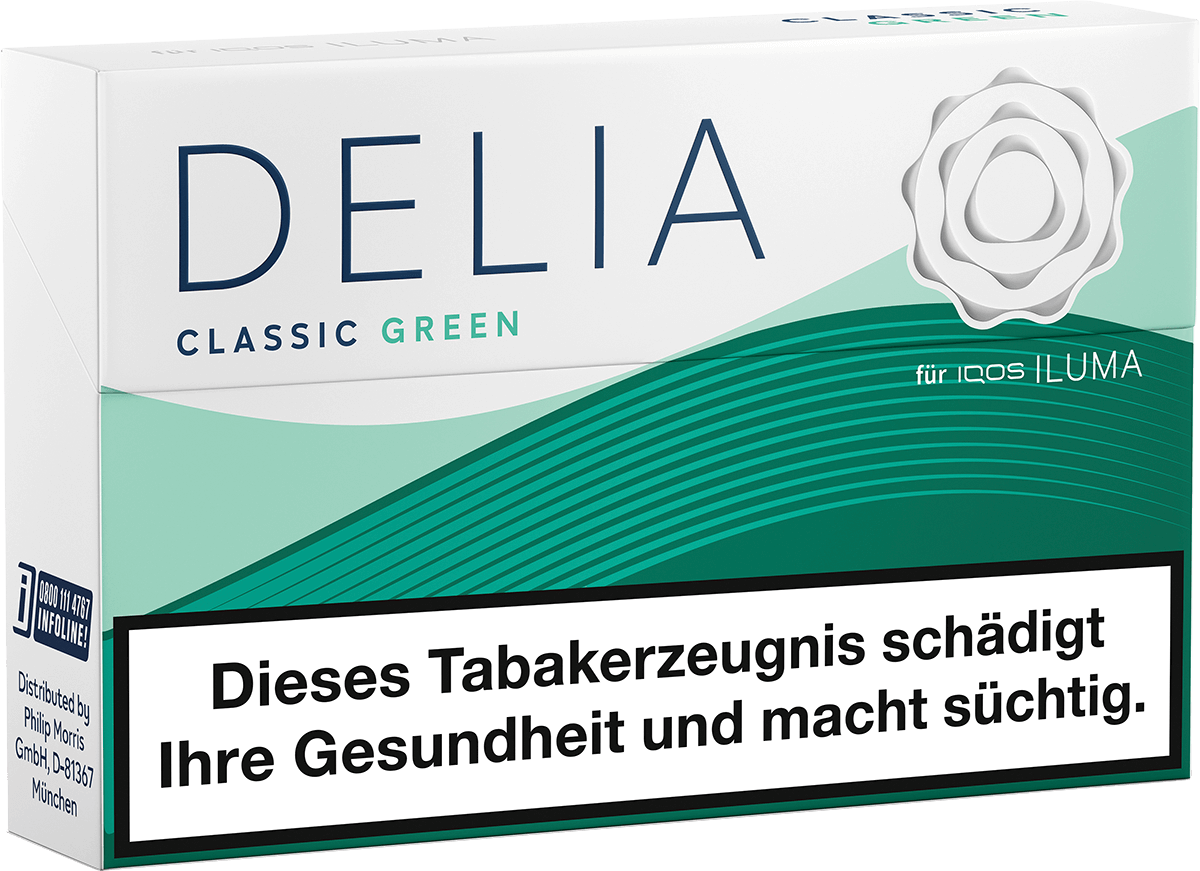 IQOS DELIA Classic Green für 7,00