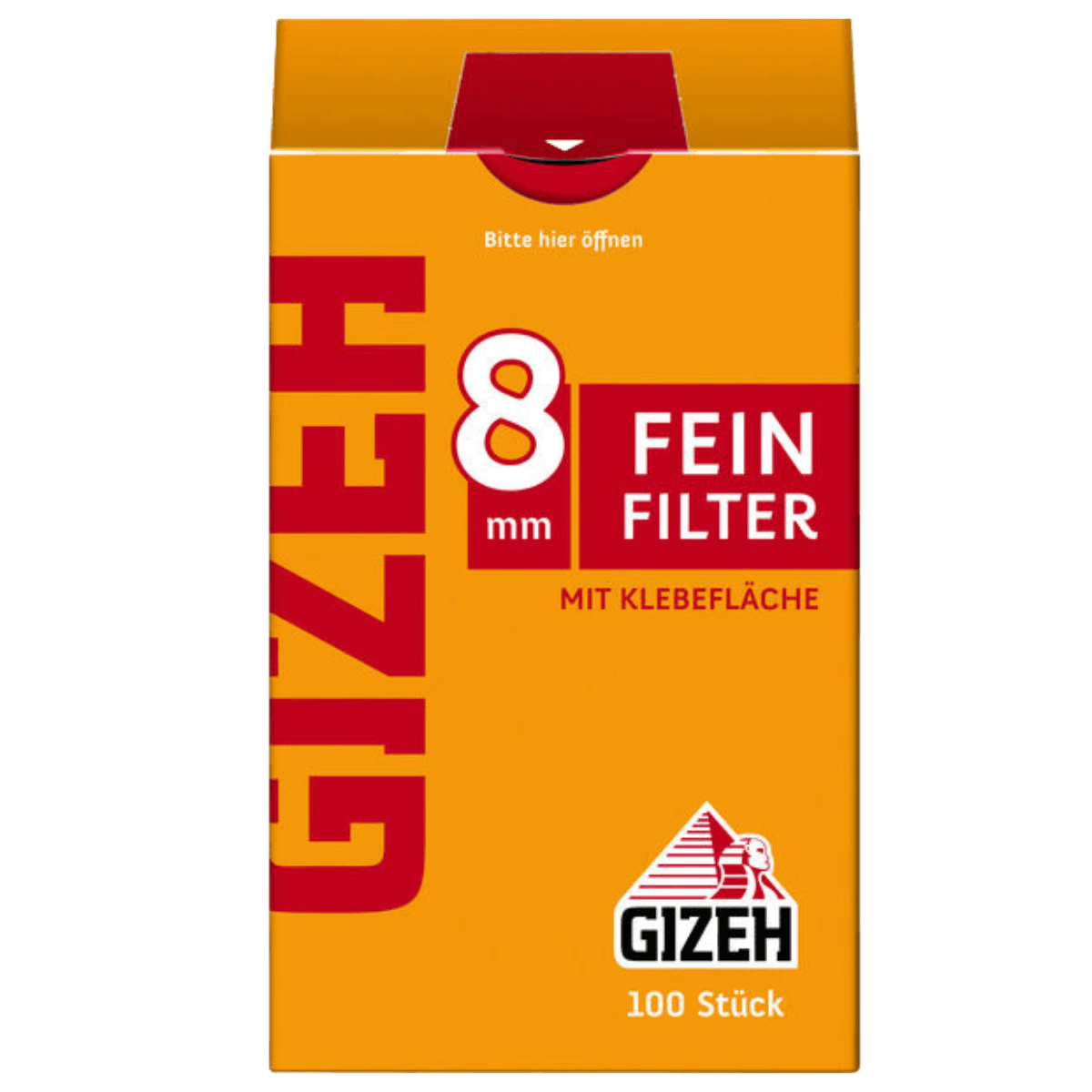 GIZEH Feinfilter 8mm 100 Stück für 1,40