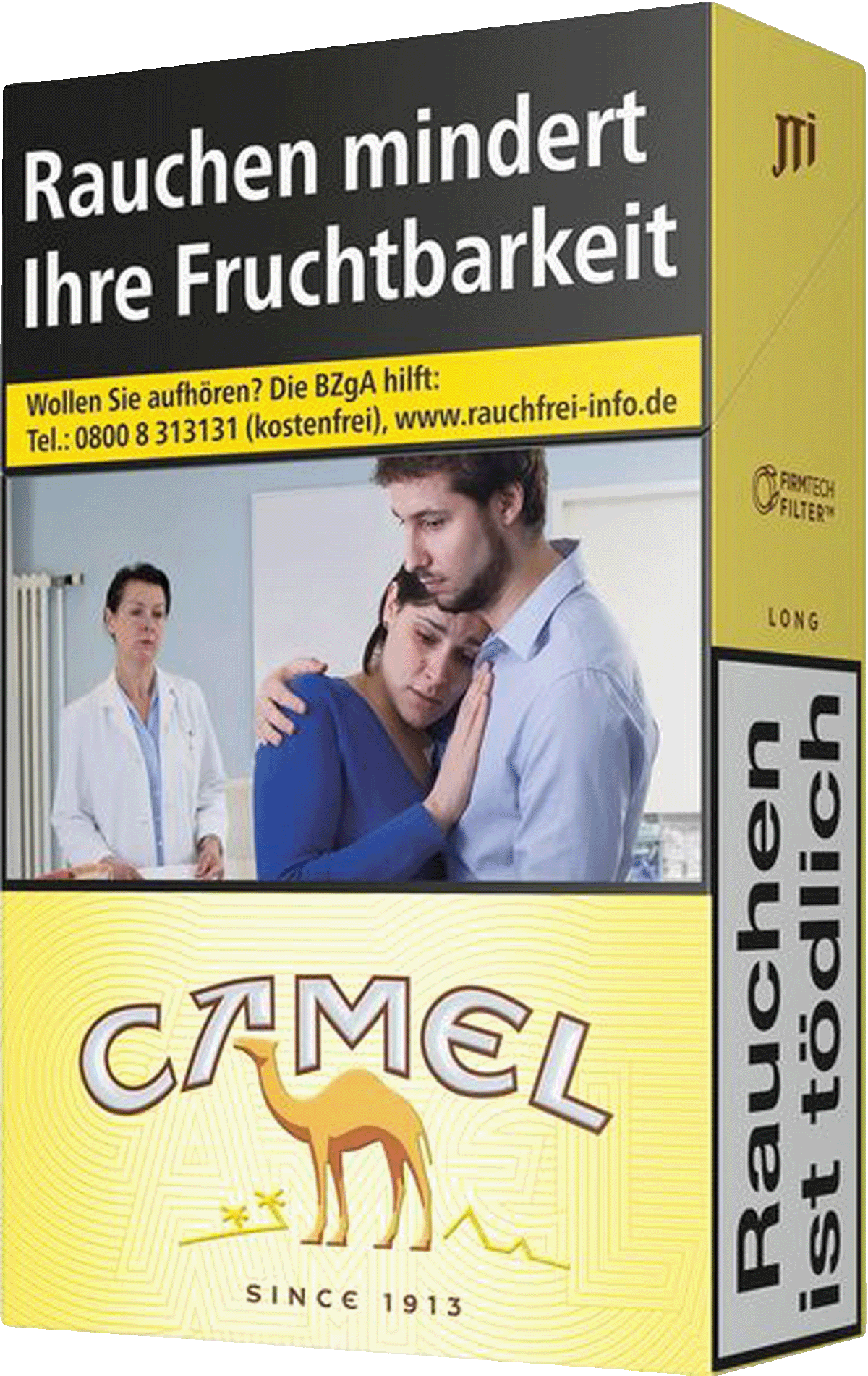 Camel Yellow Long BP XXL (8 x 26) für 80,00
